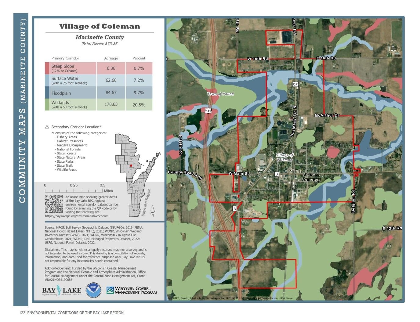 Custom Map Design | Bay-Lake Regional Planning Commission